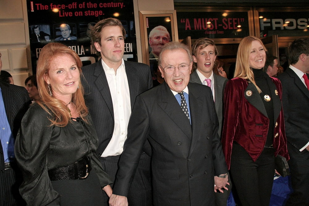 Sarah Ferguson Sir David Frost Lady Carina Frost At Arrivals For ...