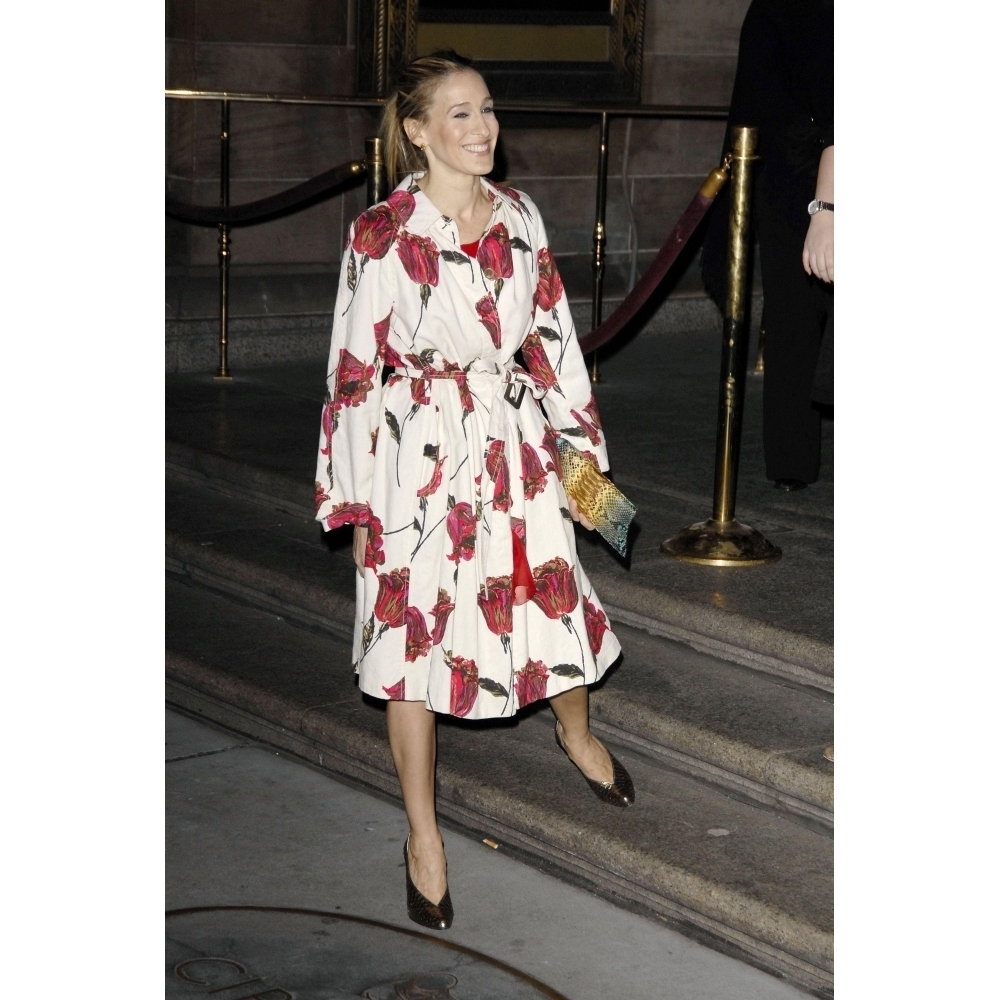 Sarah Jessica Parker (Wearing A Dries Van Noten Coat) At Arrivals For ...