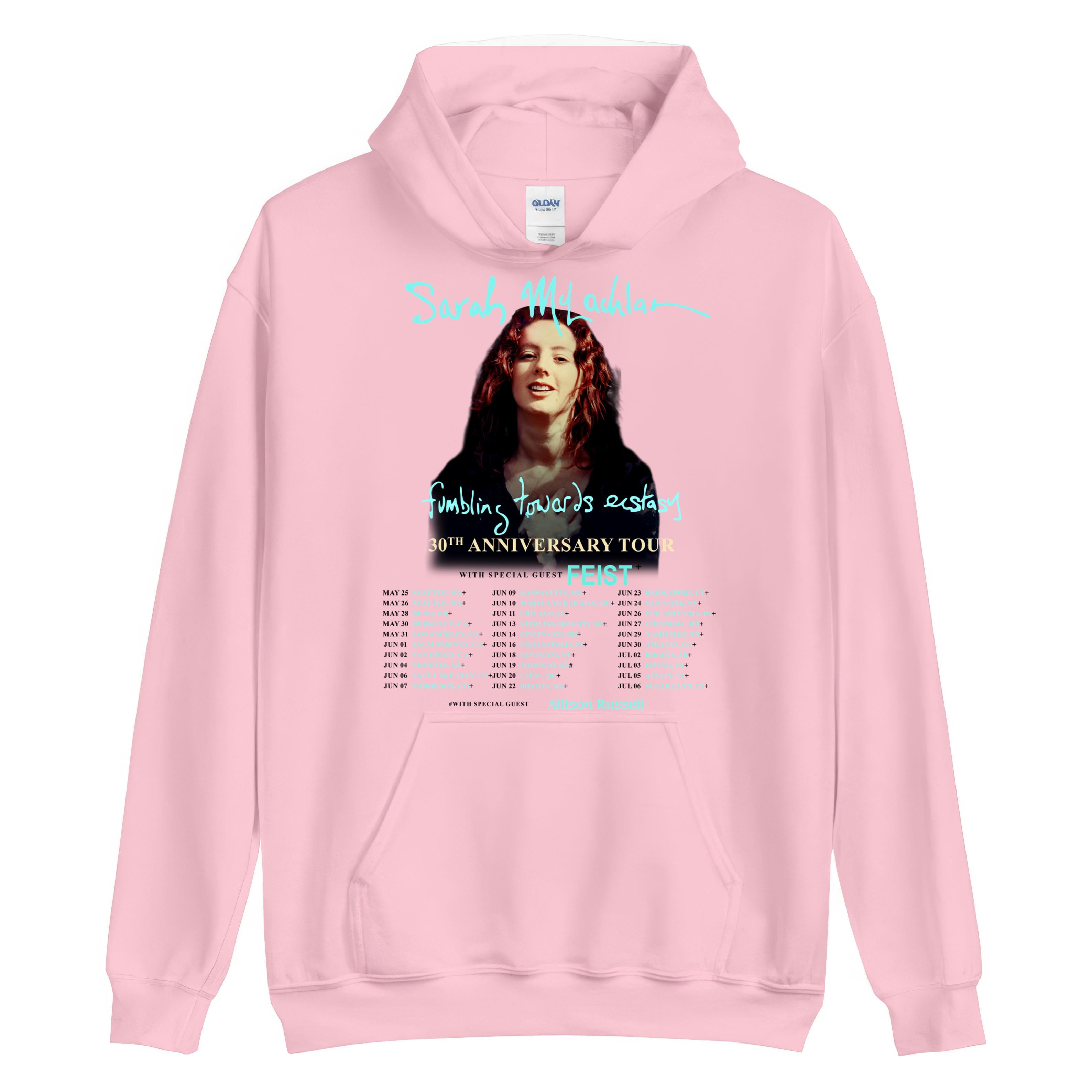 Sarah McLachlan Fumbling Towards Ecstasy 30th Anniversary Tour Unisex t ...