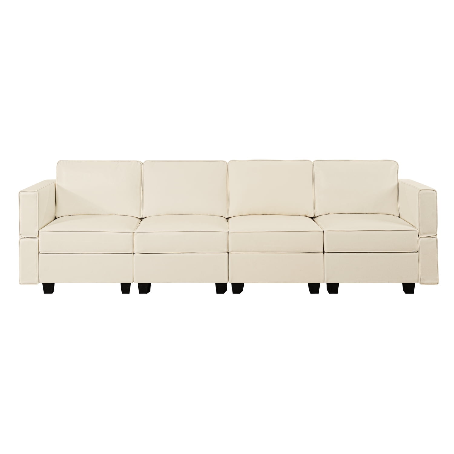 Sarah Modular Sofa Couch with Storage Seats Sectional Sofa Air Leather ...