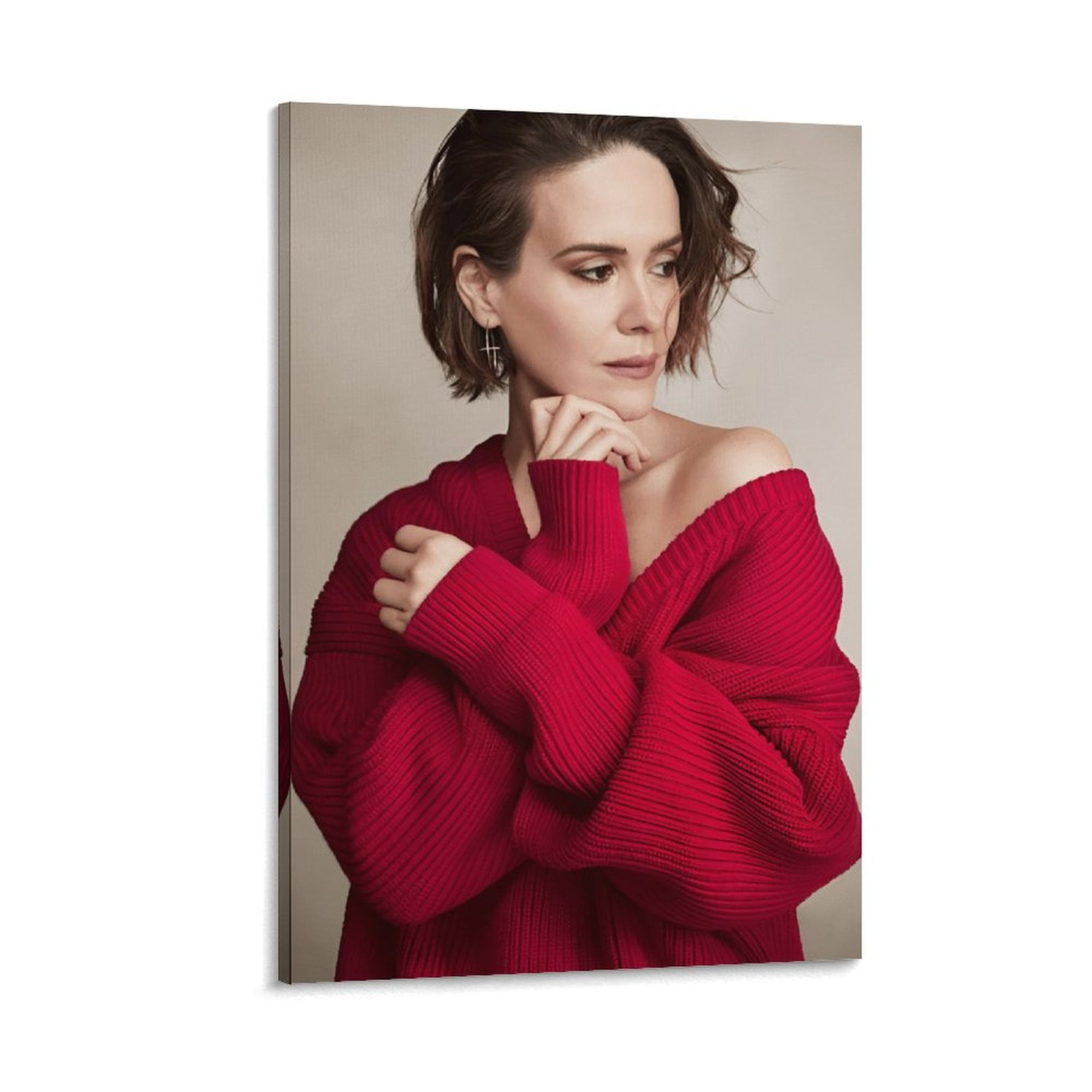 Sarah Paulson Art Popular Actress Poster Poster Cool Artworks Painting ...