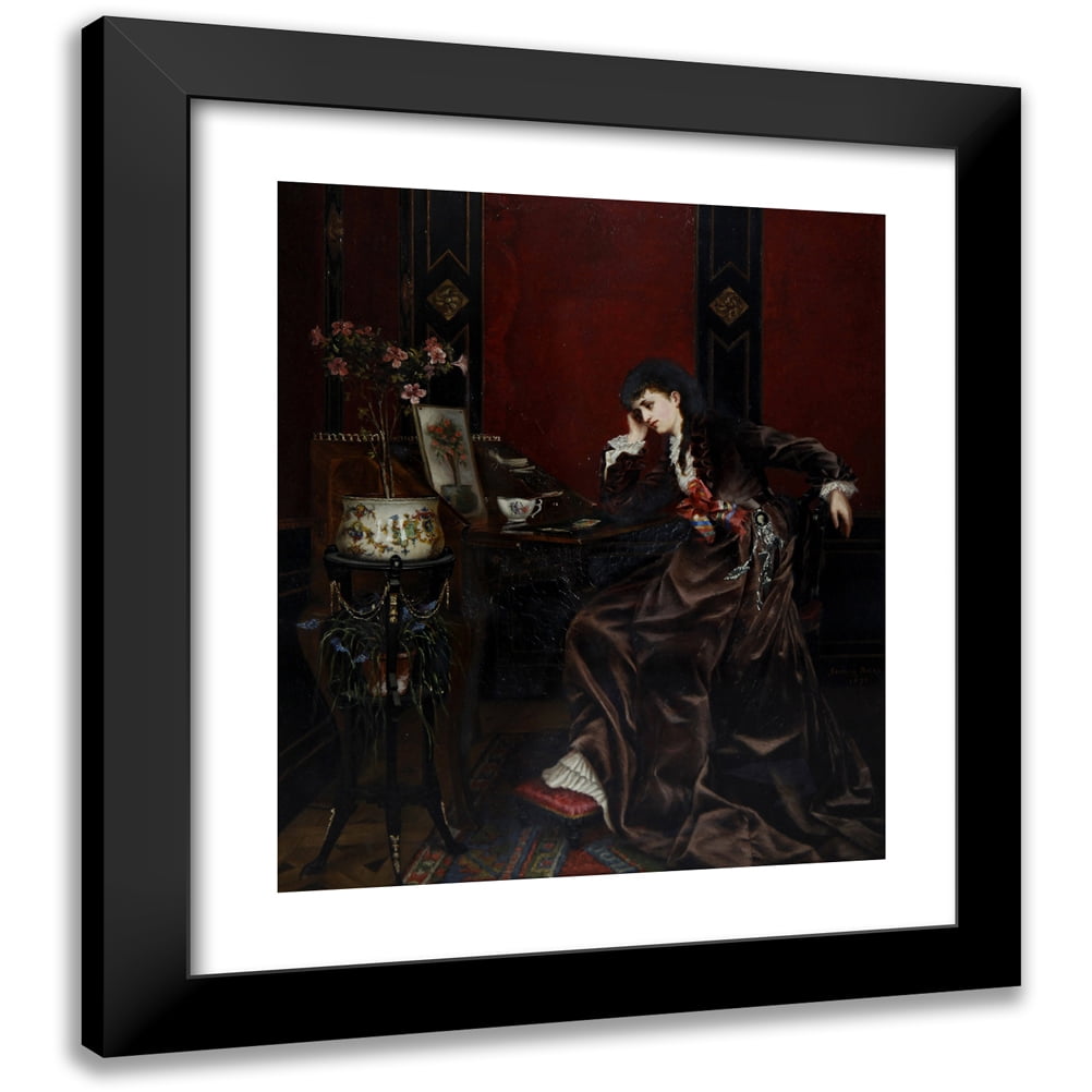 Sarah Sophia Beale 20x23 Black Modern Framed Museum Art Print Titled ...