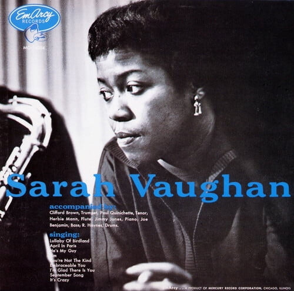 Sarah Vaughan - With Clifford Brown - SACD-SHM - Music & Performance - SACD - Walmart.com
