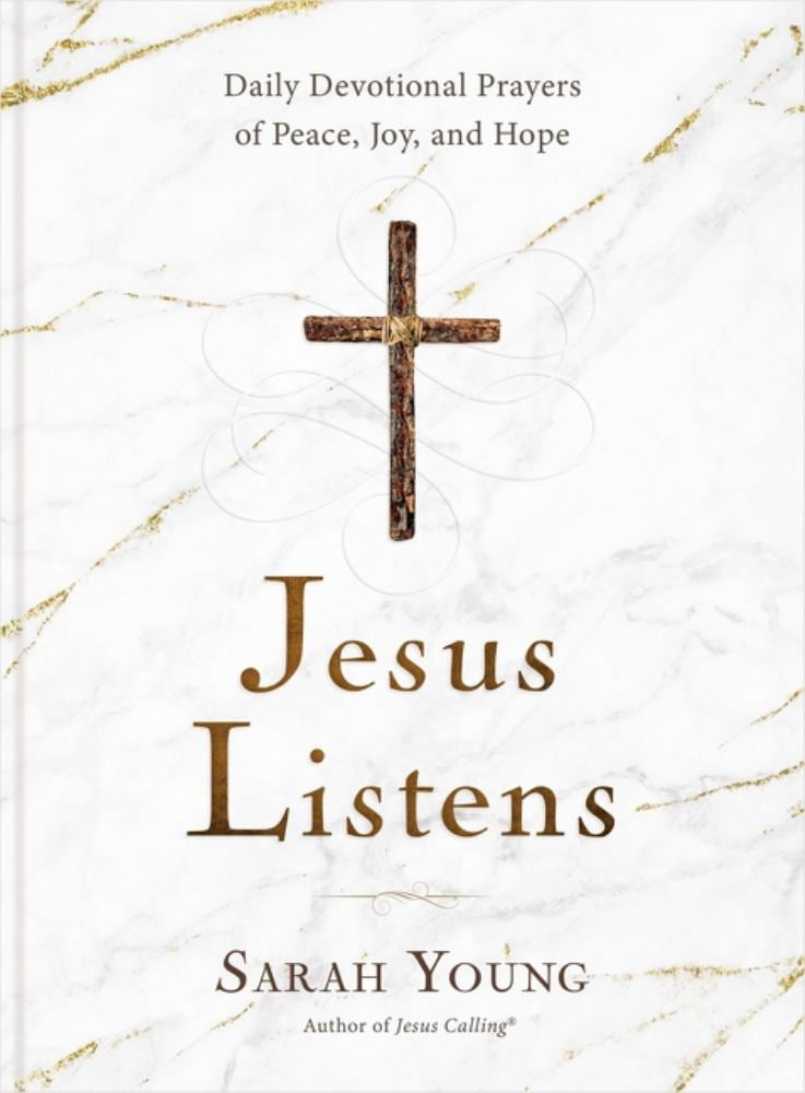 Sarah Young's Jesus Listens: Christ Devotional Book, Calling for Peace ...
