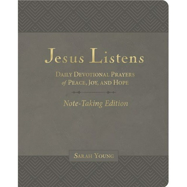 Jesus Listens Note-Taking Edition: Sarah Young's Daily Devotional ...