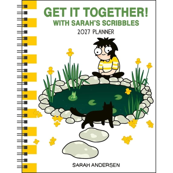 Sarah's Scribbles 2027 Monthly/Weekly Planner Calendar, (Paperback ...
