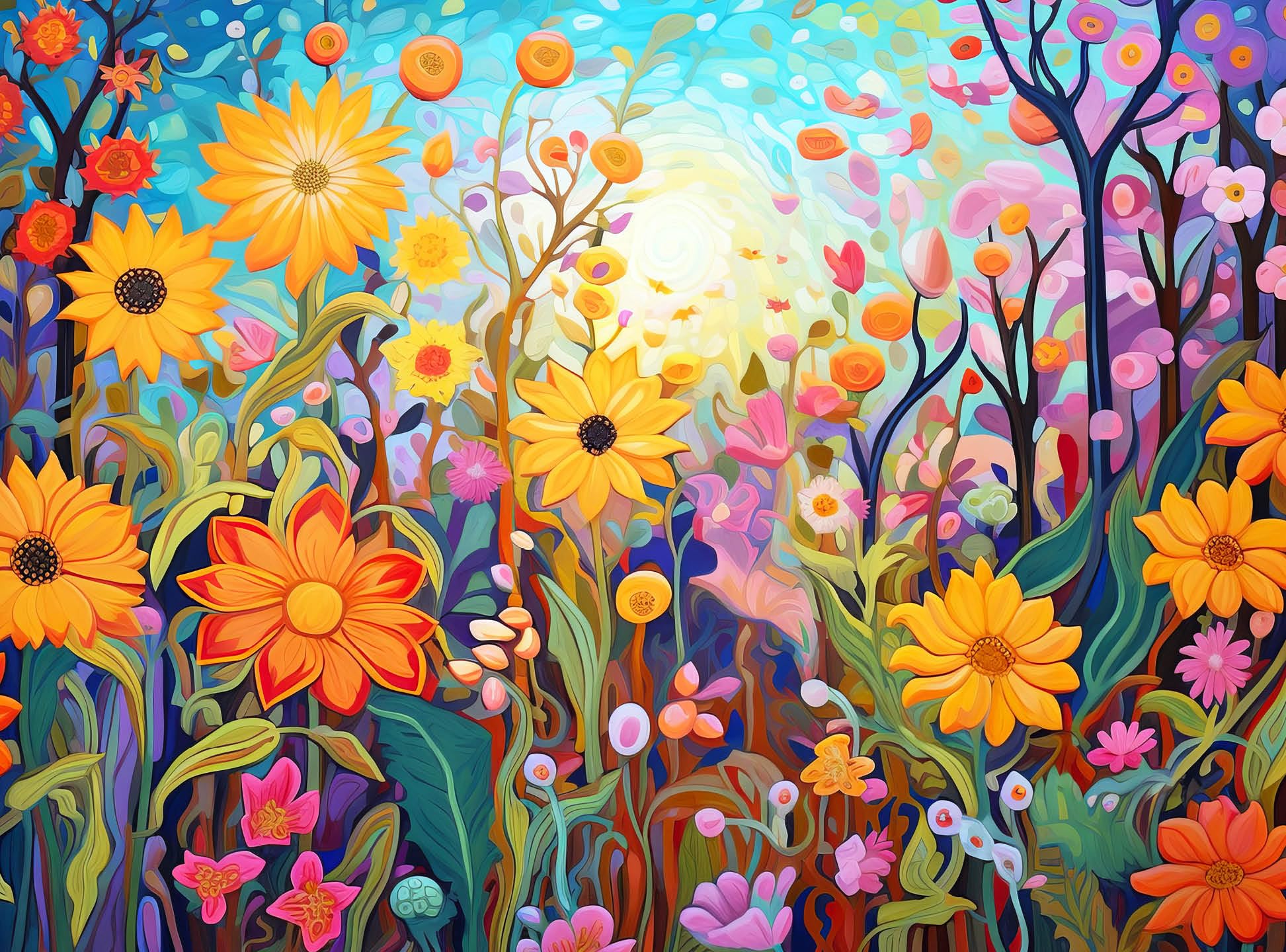 Sarah's Secret Garden Adventure - 1000 Piece Jigsaw Puzzle for Adults ...