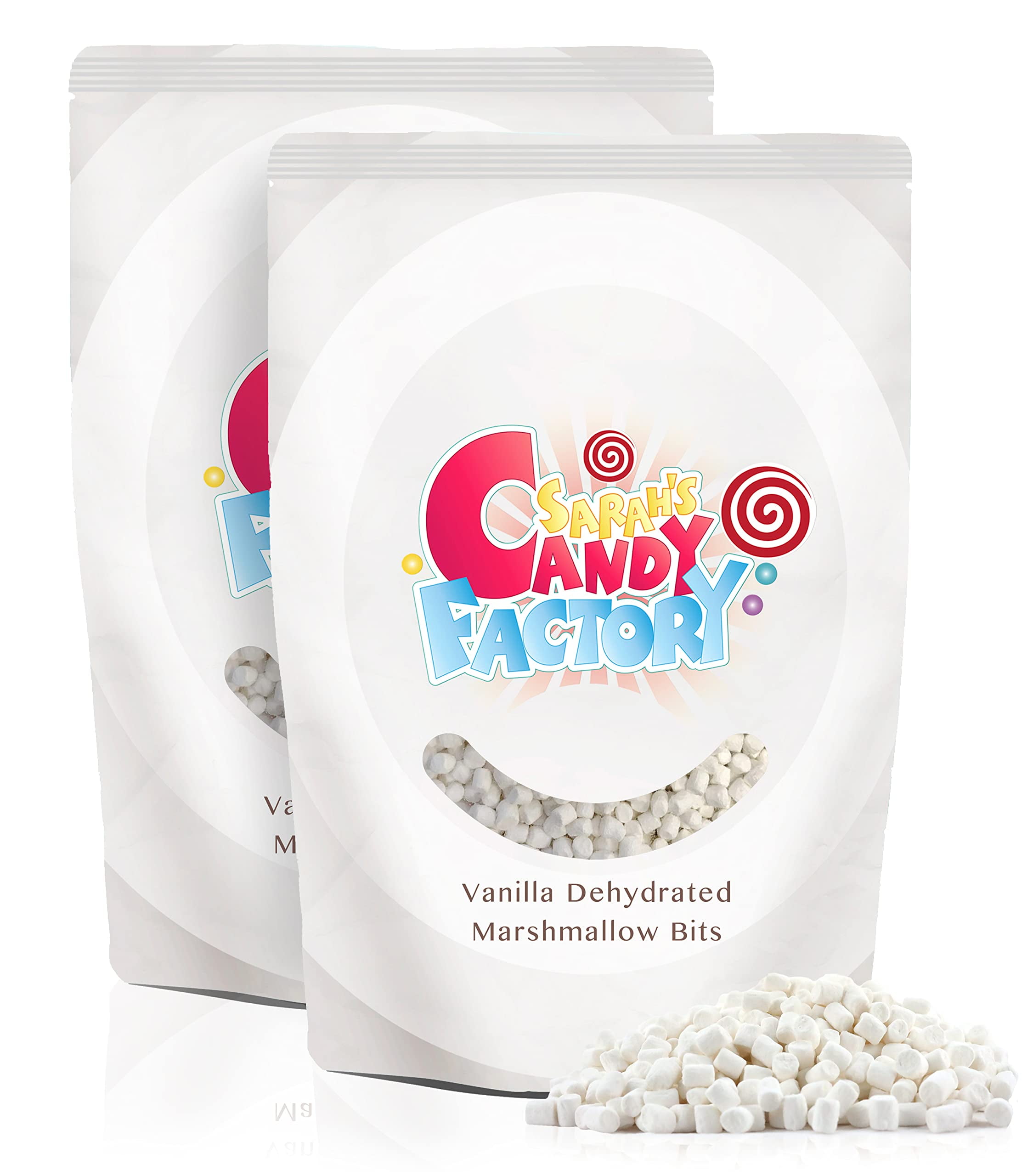 Sarahs Candy Factory Vanilla Mini Dehydrated Marshmallow Bits in ...
