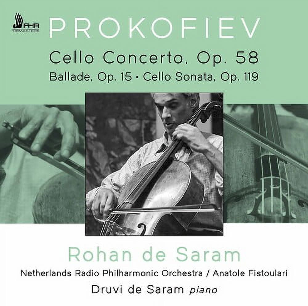 Saram Netherlands Radio Philahrmonic Orchestra - Cello Works - Music ...