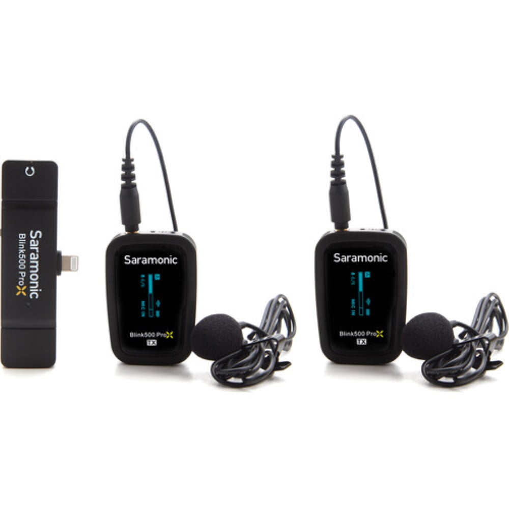 Saramonic Blink 500 ProX B4 Wireless Lavalier Microphone System, 2 ...