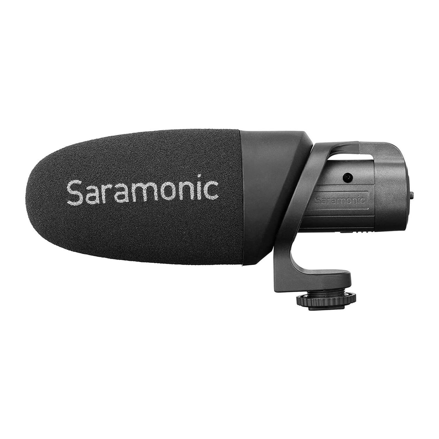 Saramonic CamMic+ Battery-Powered Camera-Mount Shotgun Microphone ...