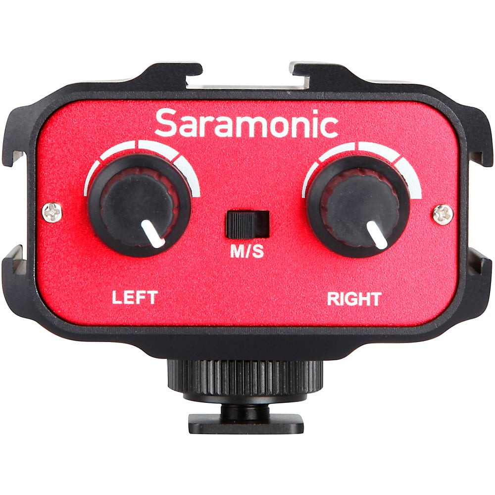 Saramonic SR-AX100 Battery-Free 2-Channel On-Camera Audio Mixer ...