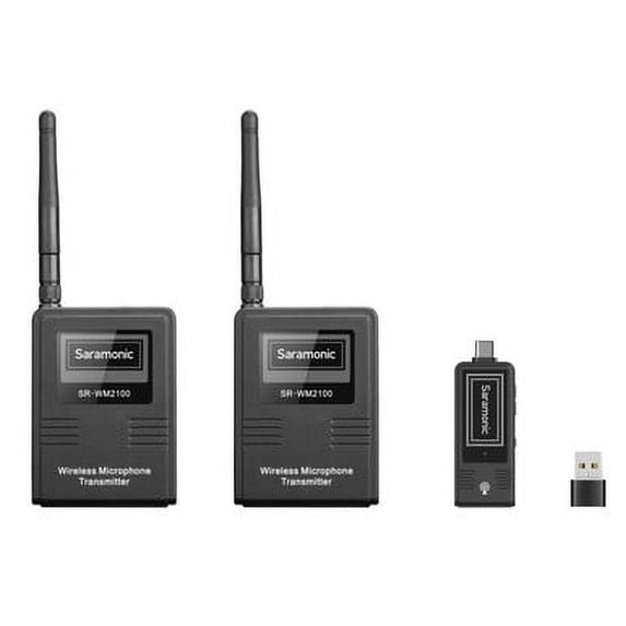 Saramonic SR-WM2100U2 2-Person Wireless Lavalier System w/ USB-C ...