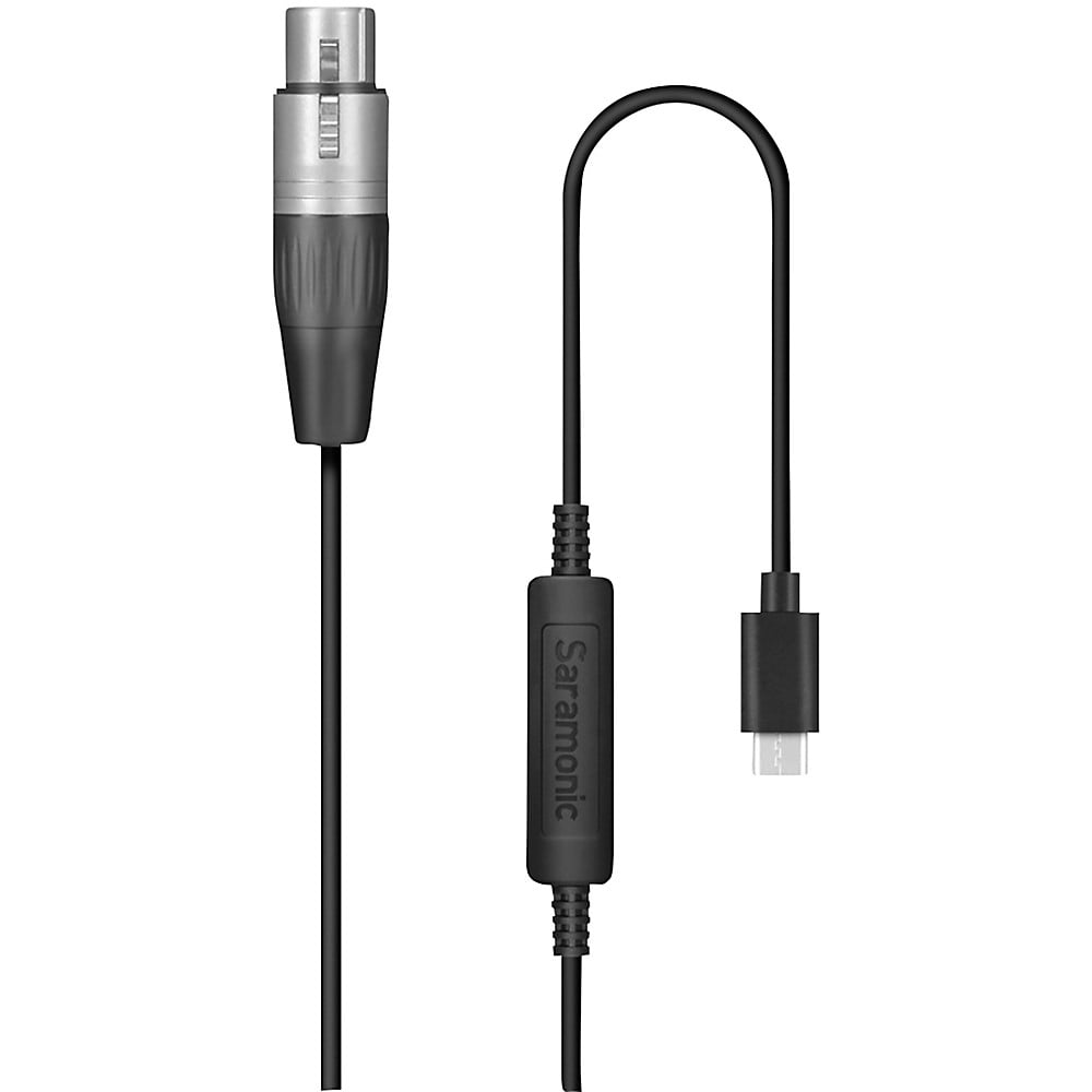 Saramonic UTC-XLR Female XLR to USB Type-C Microphone Interface Cable ...