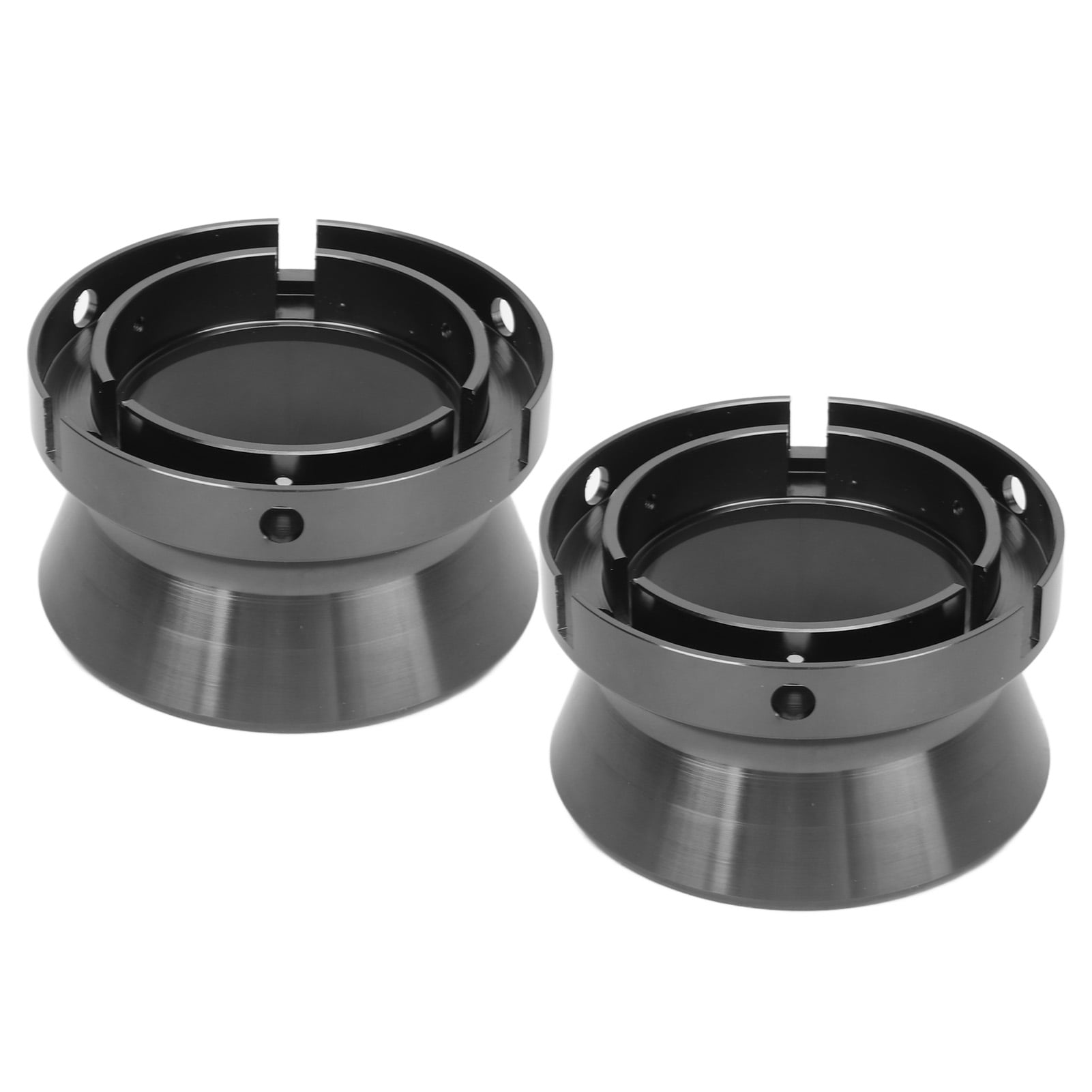 Sarapandan 1 Pair 10 Inch NAB Hub Adapters Polished Aluminum Alloy ...