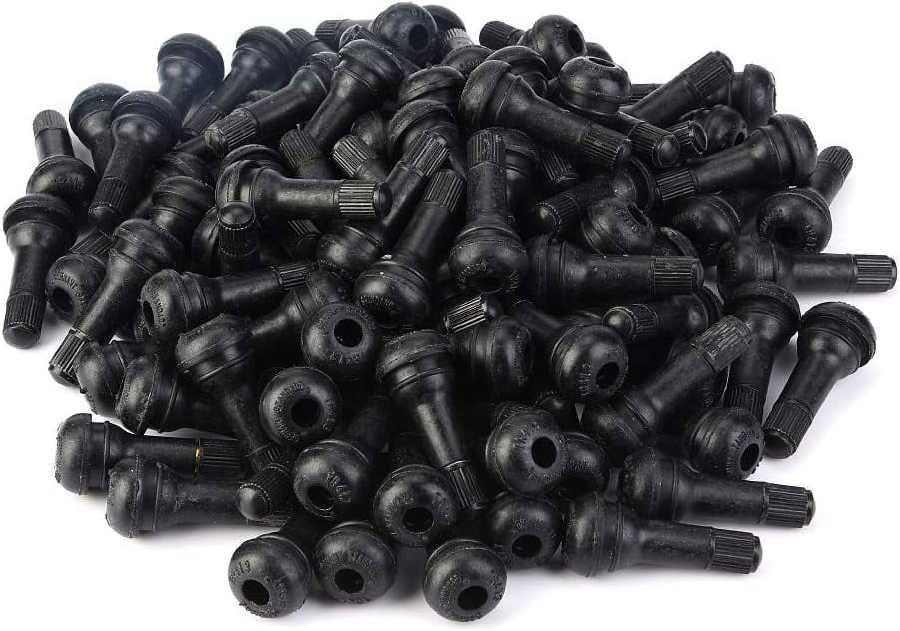 Sarapandan 100pcs Car Motorcycle Wheel Snap In Tire Tire Valve Stem ...