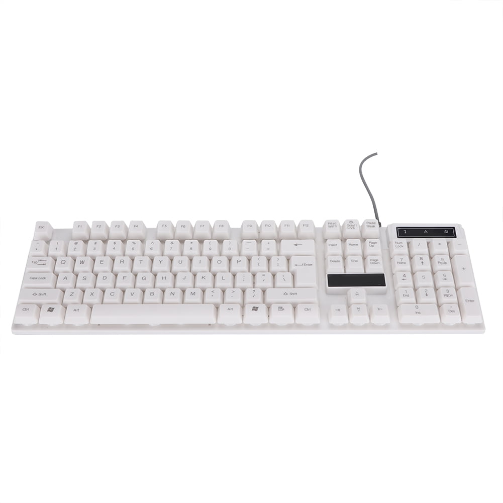 Sarapandan 104 Keys, Waterproof Design for Enhanced Durability Rainbow ...