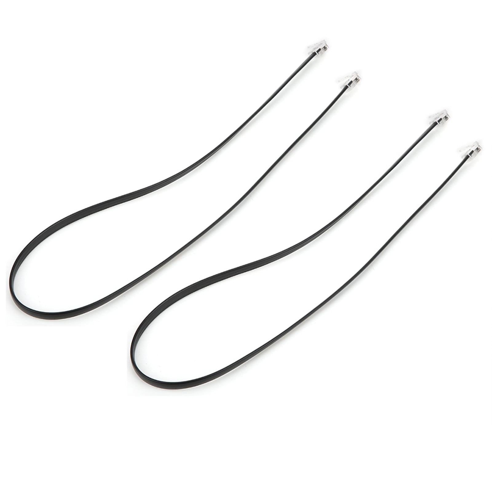 Sarapandan 2PCS Dual Crystal Head Sensor Cables, 60mm Length, RJ25 6PIN ...