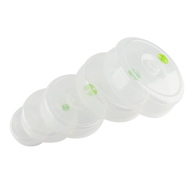 Sarapandan 5-Pack Reusable Food Storage Covers for Microwave, Fridge ...