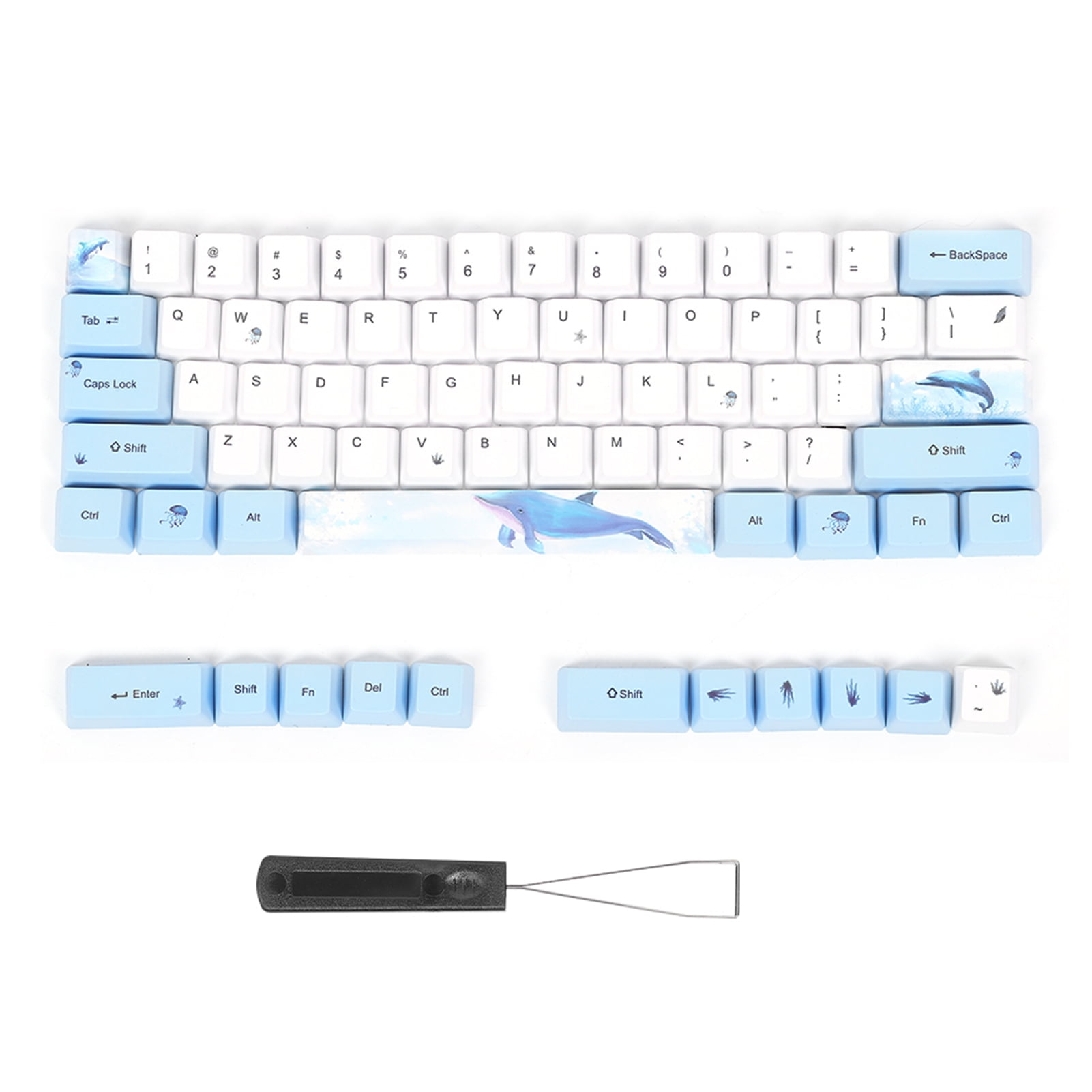 Sarapandan 73PCS Sublimation Design for Mechanical Keyboard, Durable PC ...