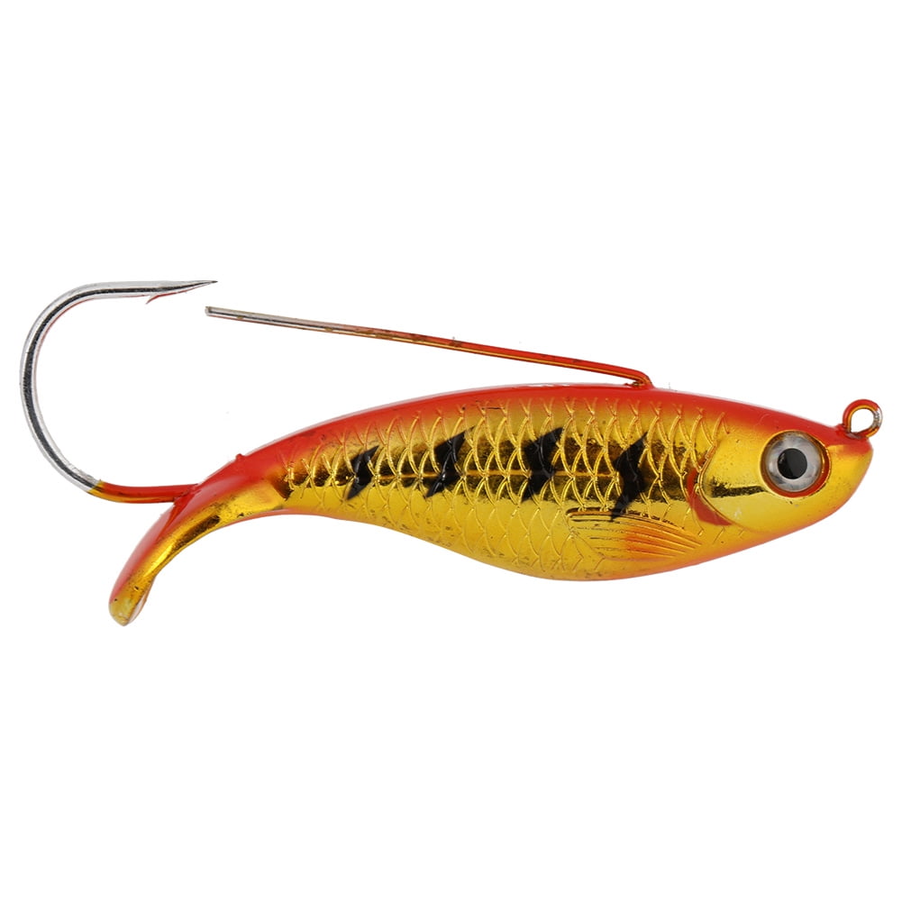 Sarapandan Artificial Fishing Bait Lifelike Plastic & Body Single Hook ...