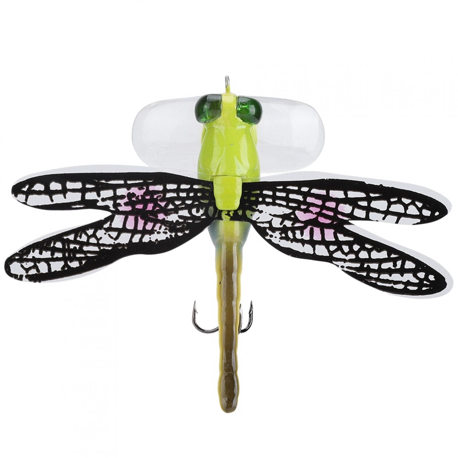 Sarapandan Fishing Bait Lure Life like Dragonfly Floating Fly Fishing Flies - Walmart.com