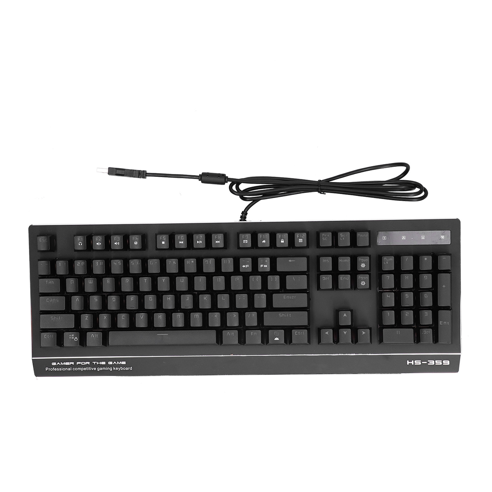 Sarapandan Full-Size 104 Keys with Backlit Gaming Design for Work & Play White USB Wired ...
