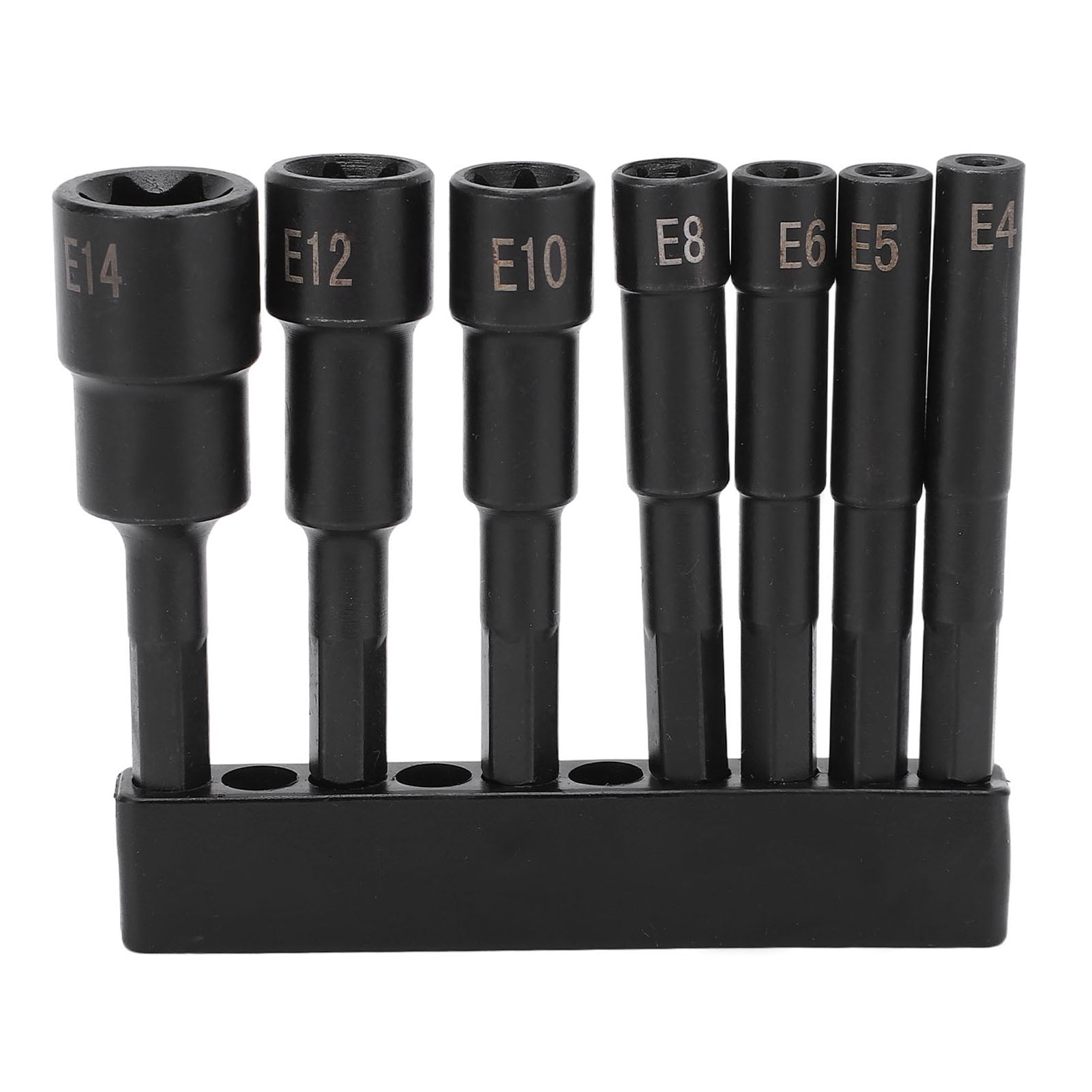 Sarapandan Hexagonal Plum Blossom Socket Set, 7 Pieces, 1/4in Dia, for ...