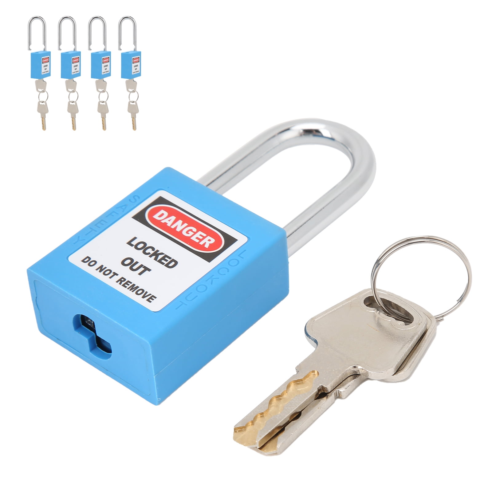 Sarapandan Insulated Steel Beam Locks, 1.5in, Set of 5 with Keys for ...