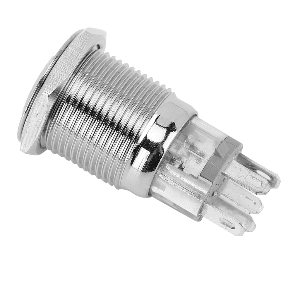 Sarapandan Metallic Round Momentary Self-locking Toggle Switch, A16 ...