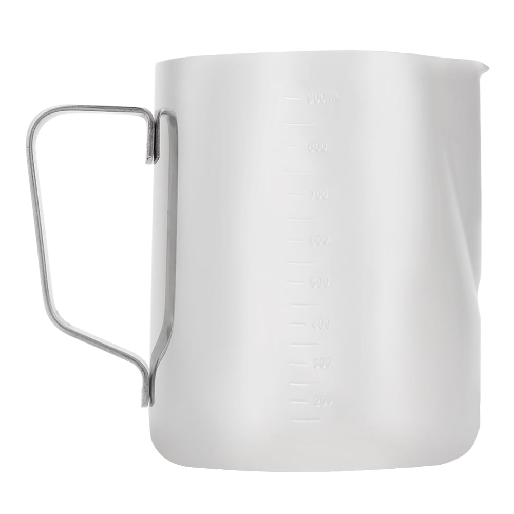 Sarapandan Professional Coffee Milk Pitcher 900ml Stainless Steel Milk ...