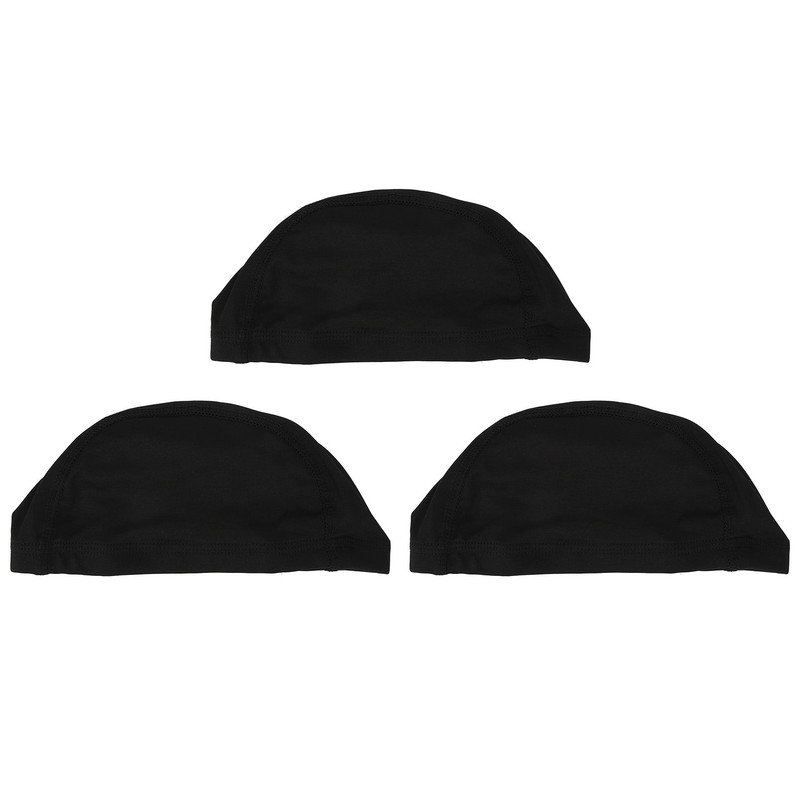 Sarapandan Trosgynnu 3PCS Dome Wig Cap Breathable Soft Stretchable ...