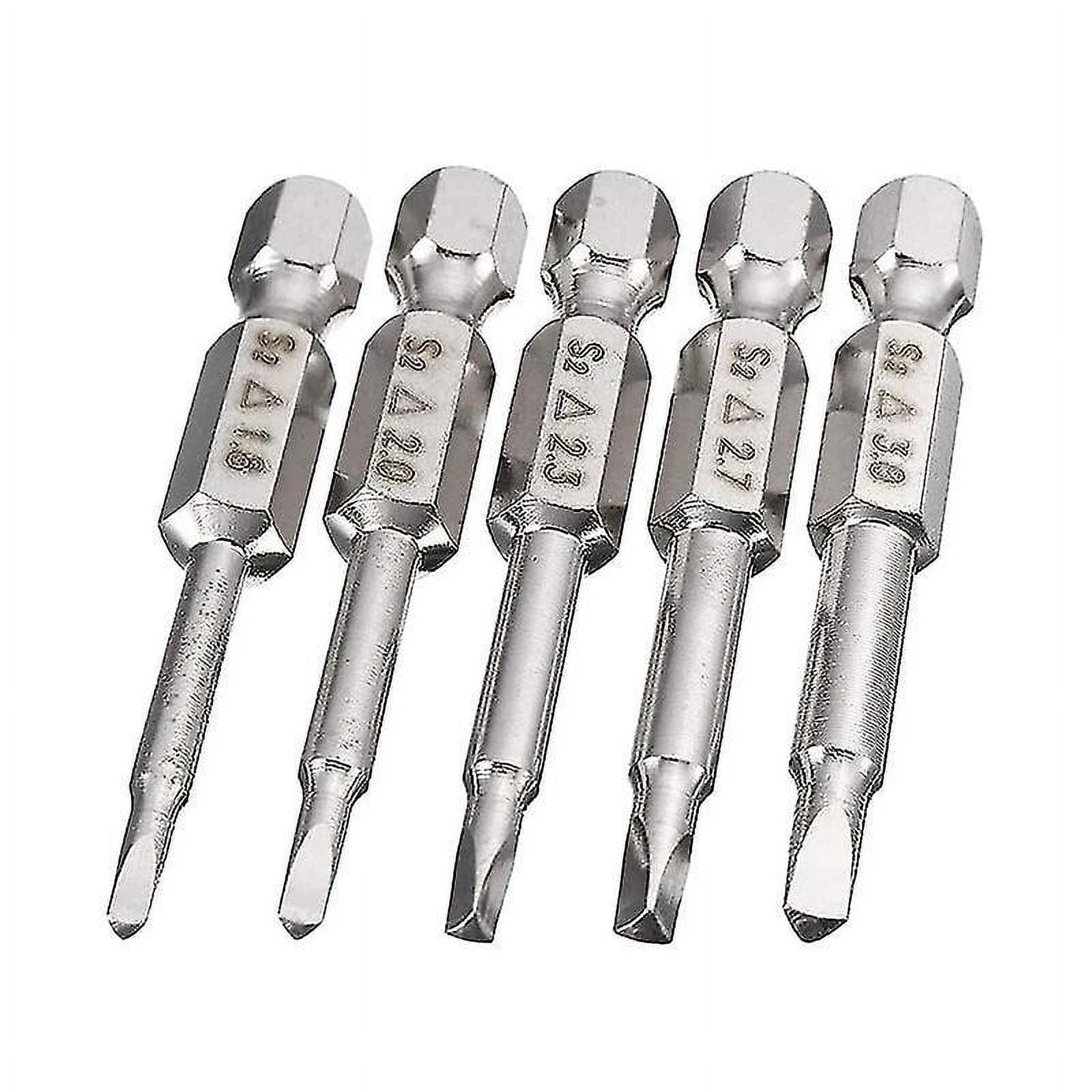 Sarapandan Trosgynnu 5 Pieces Magnetic Triangle Head Screwdriver Bits ...