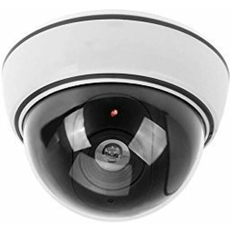 Sarapandan White Dome Fake Fake Security Cctv Camera Waterproof Ir Led ...