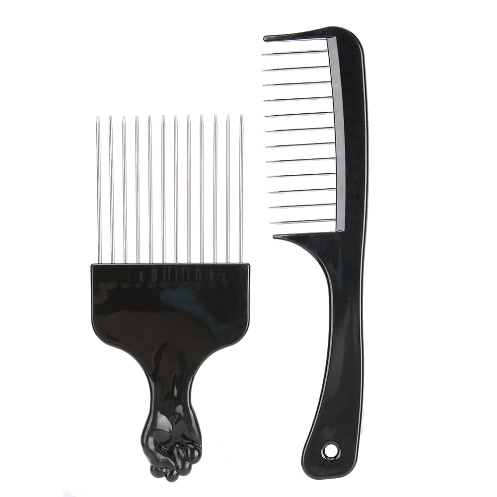 Sarapandan Wide Tooth Hair Fork Comb for Styling and Dressing, Perfect ...