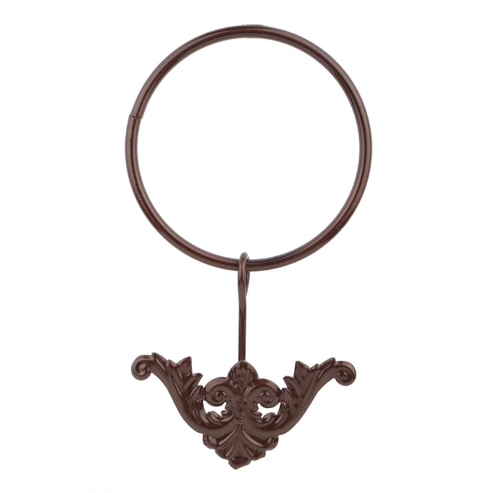 Sarapandan Wrought Iron Towel Ring Bathroom Towel Rack Wall Mounted ...