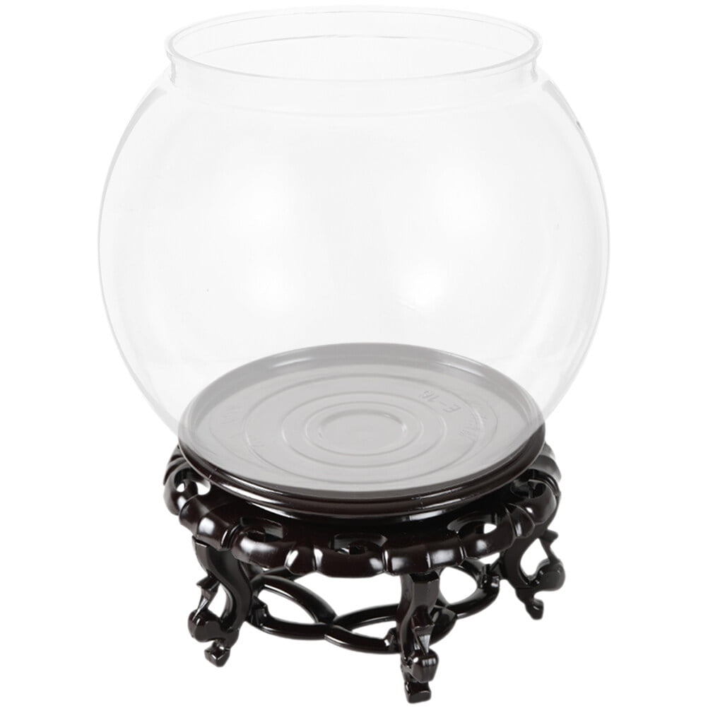 Sarasara 1 Set of Clear Fish Bowl Desktop Small Aquarium Desktop ...