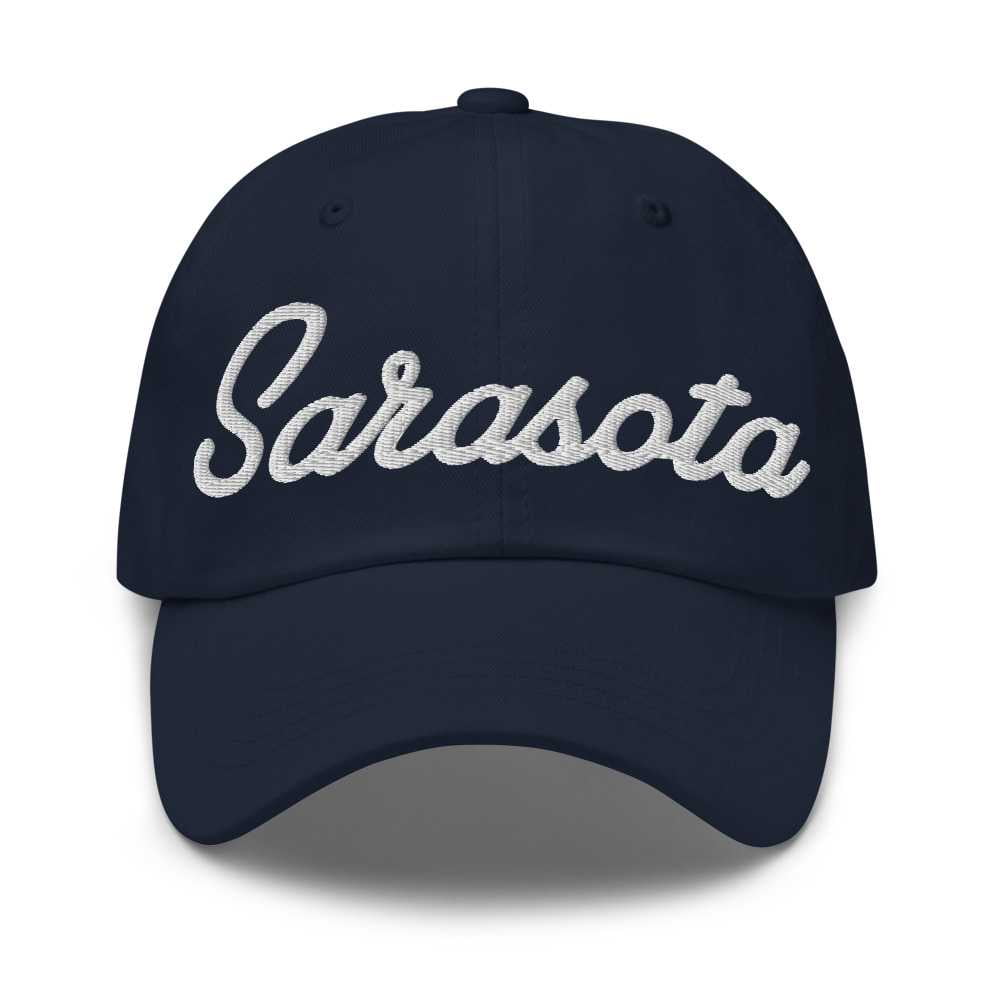 Sarasota Baseball Cap Sarasota Dad Hat Bold Script South Carolina SC ...