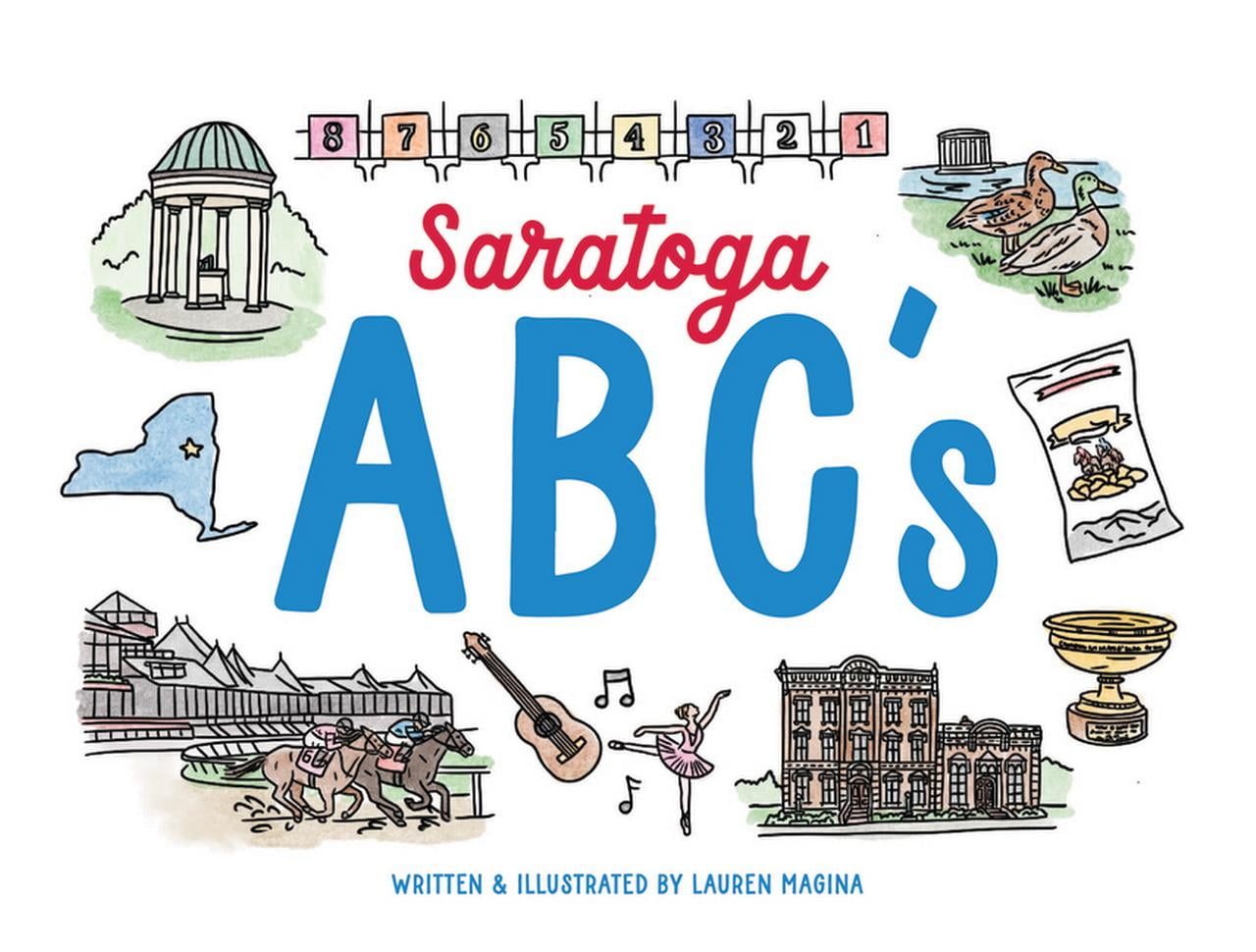 Saratoga ABCs: The Alphabet Book of Saratoga Springs, NY, (Board Book ...