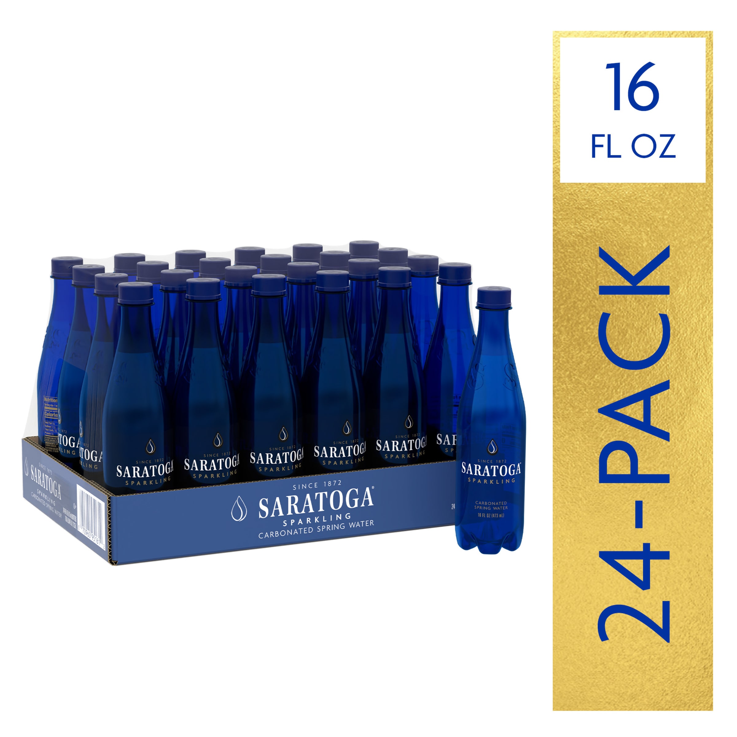 Saratoga Sparkling Spring Water, 28 Fl Oz - Walmart.com