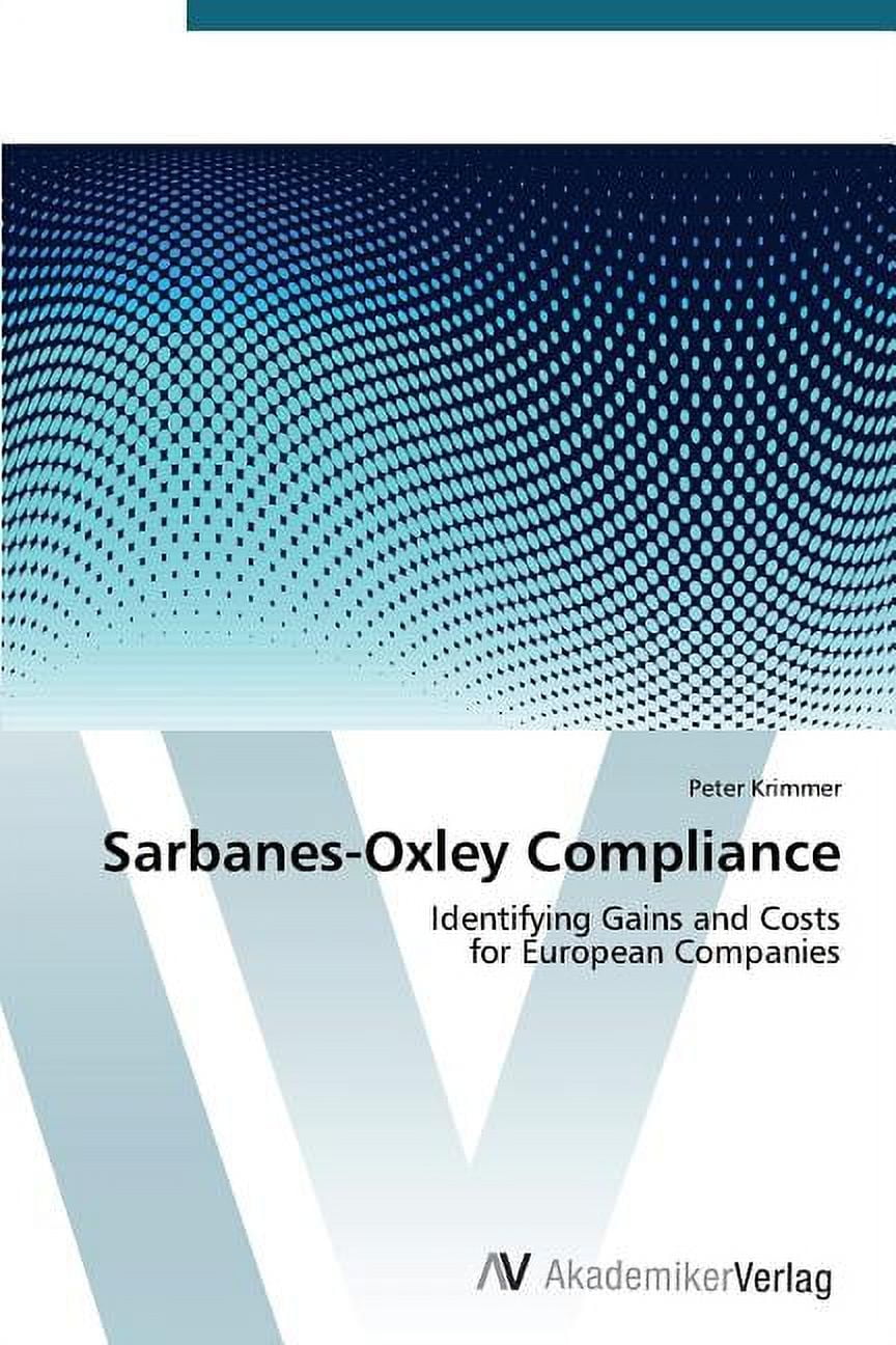 Sarbanes-Oxley Compliance (Paperback) - Walmart.com