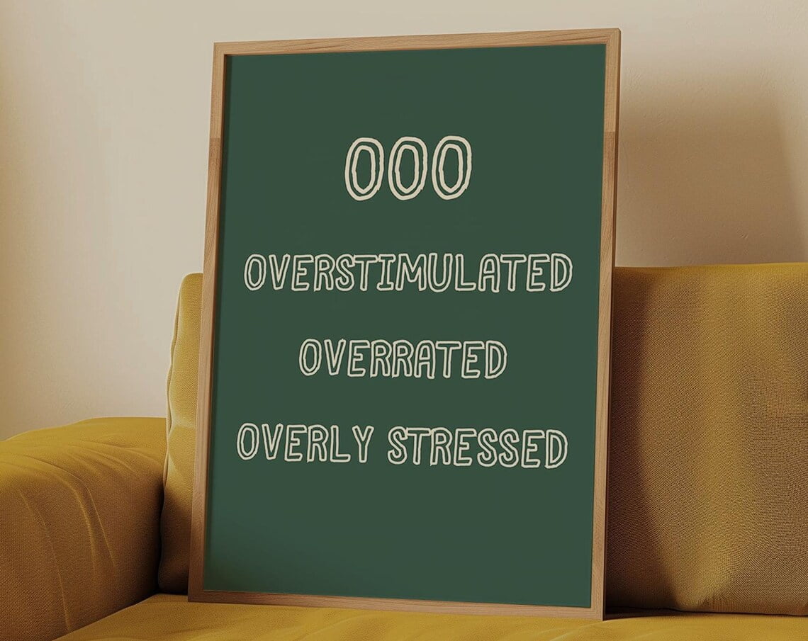 Sarcastic Office Quotes Wall Art, Funny Office Art Print, Home Office ...