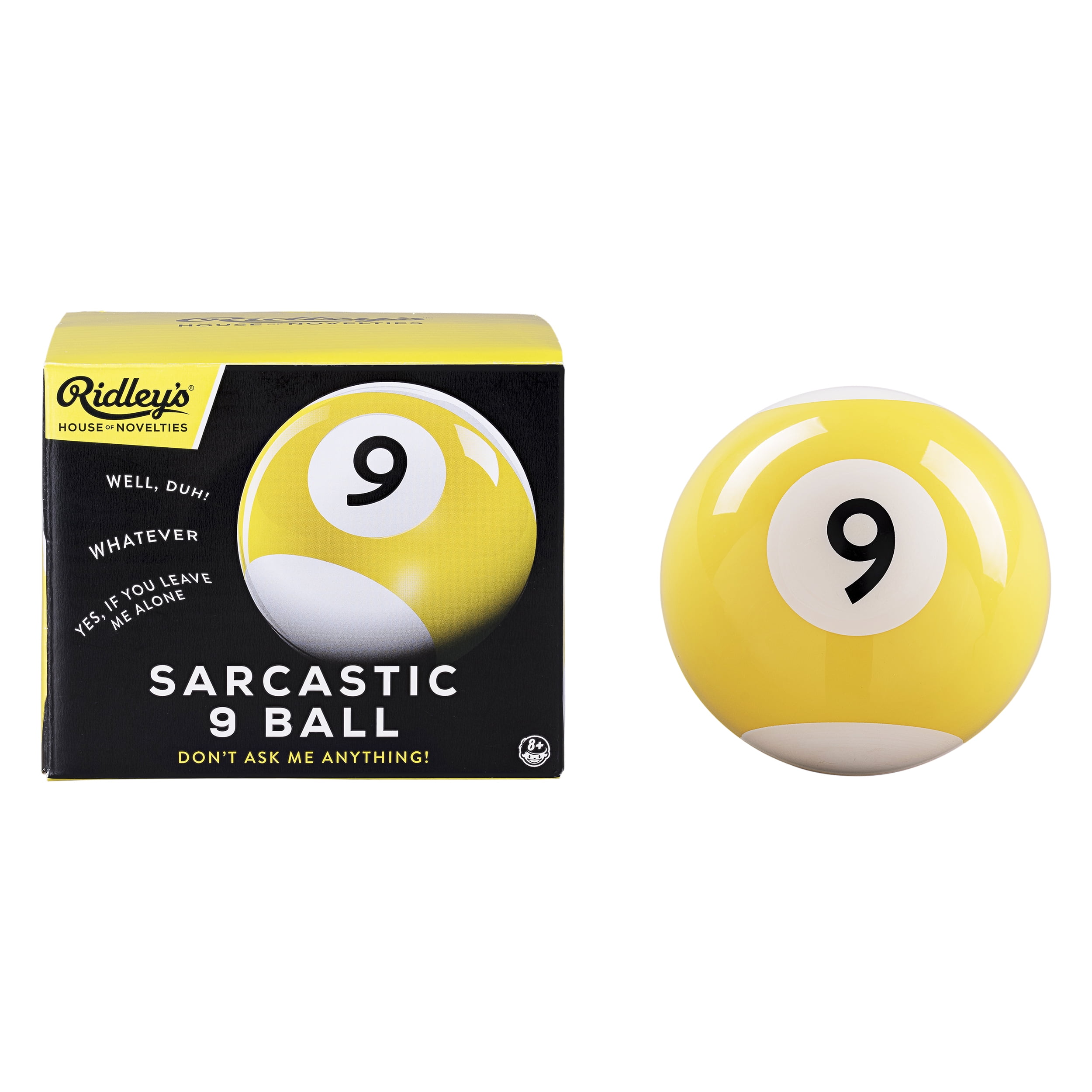 Sarcastic Sassy 9 Fortune Teller Psychic Mystic Novelty Answer Ball ...