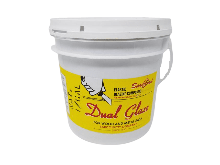 Sarco Dual Glaze Putty - 1 Gallon - Window Glazing Putty - Adheres to ...