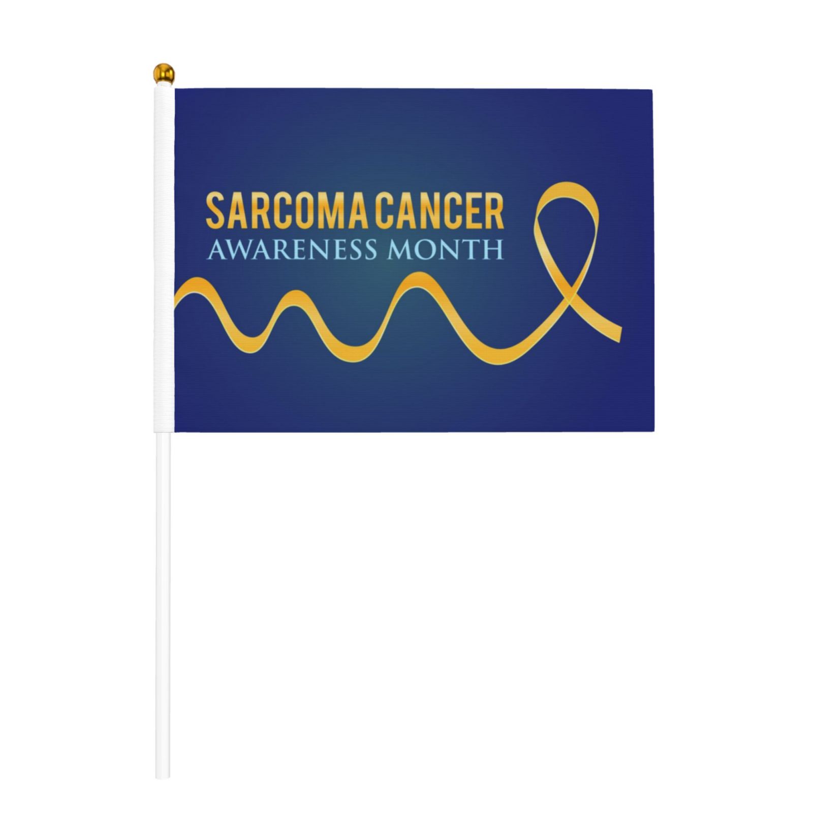 Sarcoma Cancer Awareness Month Flag Small Mini Hand Held Flags Small ...