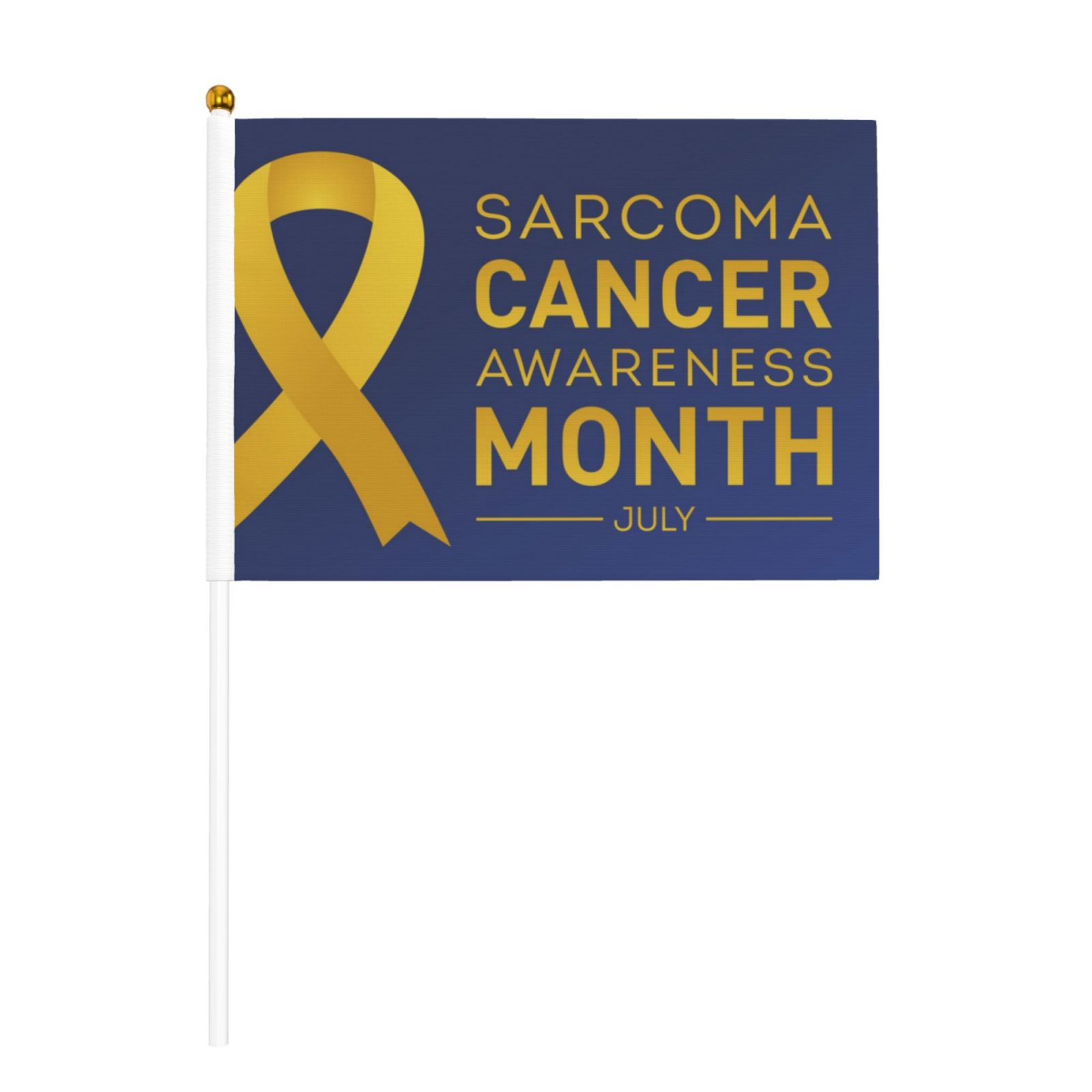 Sarcoma Cancer Awareness Month Flag Small Mini Hand Held Flags Small ...