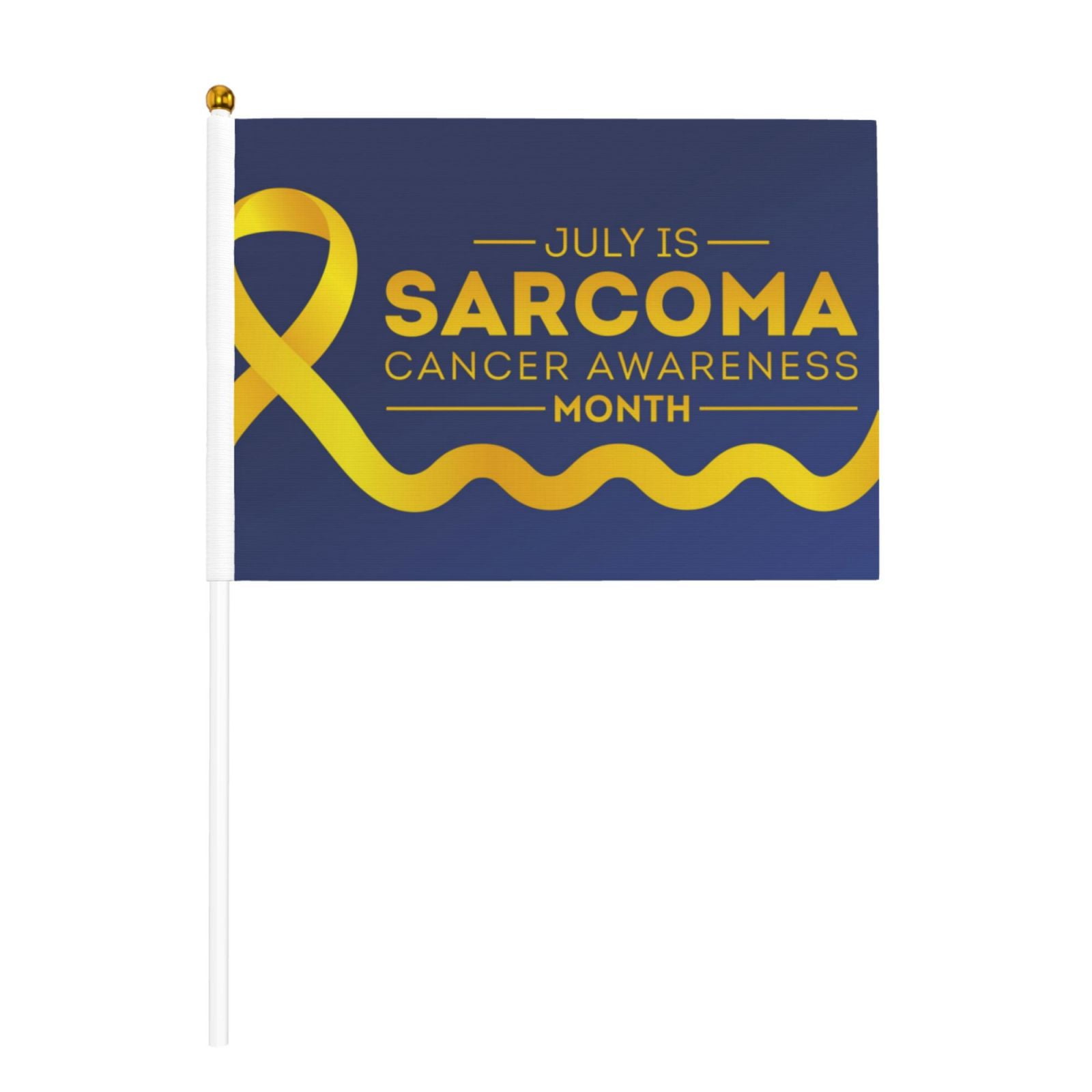 Sarcoma Cancer Awareness Month Flag Small Mini Hand Held Flags Small ...