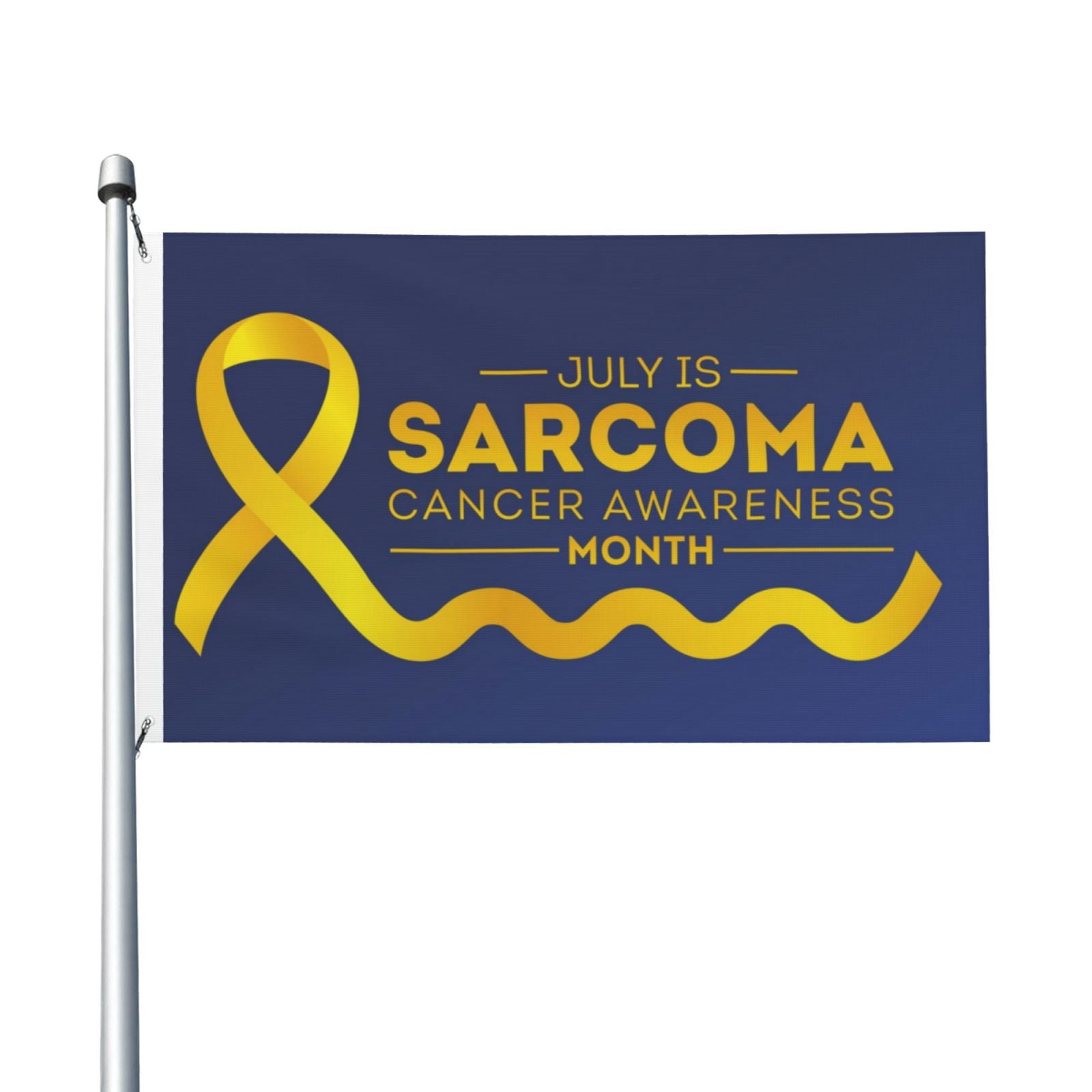 Sarcoma Cancer Awareness Month Garden Flags 3x5 Ft Decoration Double ...