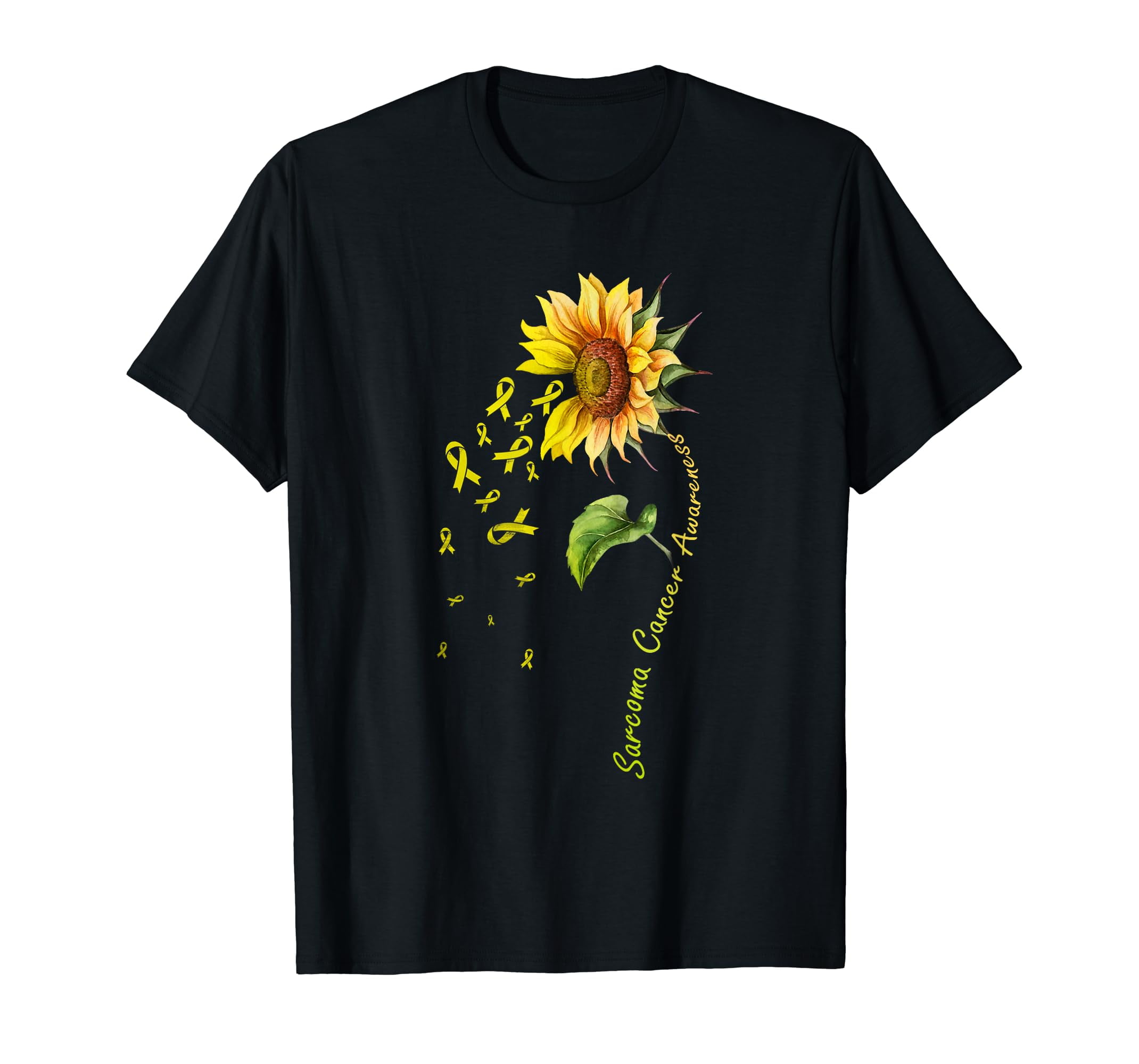 Sarcoma Cancer Awareness Sunflower Shirt - Walmart.com