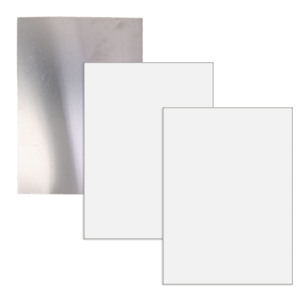 Sardfxul 3 Pieces Sublimation Aluminum Photo Blanks Metal Aluminum Sign ...